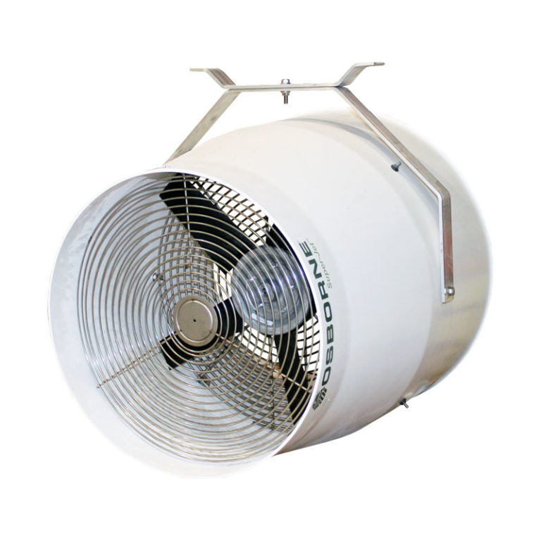 Super Jet Circulation Fan with OSHA Guards | Osborne Livestock Equipment